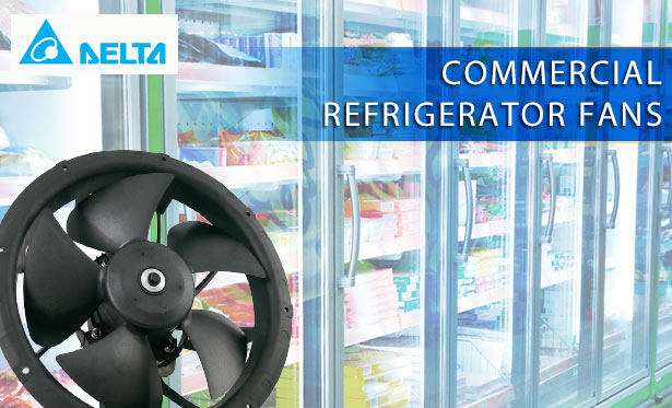 EC Commercial Refrigerator Fans